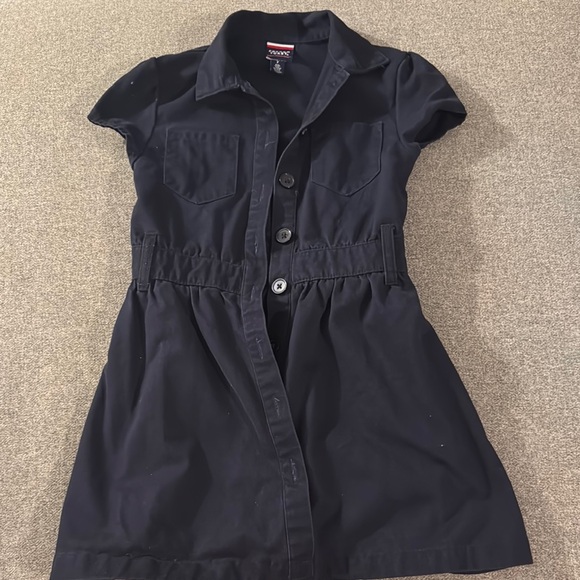 French Toast | Dresses | 55 Blue Buttonup Dress | Poshmark